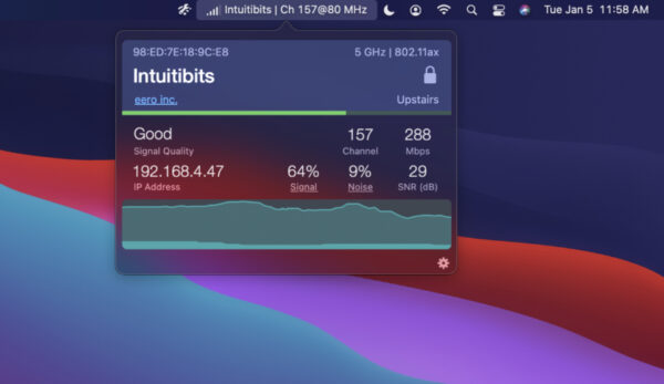 WiFi Signal - Monitor Your Mac Wi-Fi Connection Status