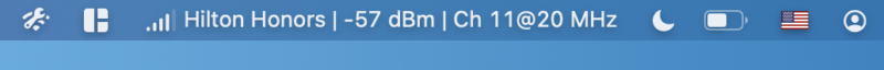 Customizing WiFi Signal's menu bar status display - Intuitibits