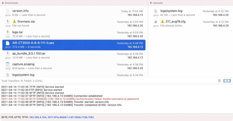 Transfer - Mac File Server