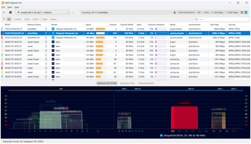 WiFi Explorer Pro for Windows - Professional Wi-Fi Scanner and Analyzer ...